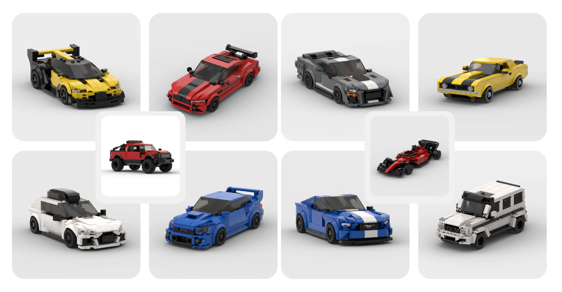 Mini Auto Blocks - Build your dream car